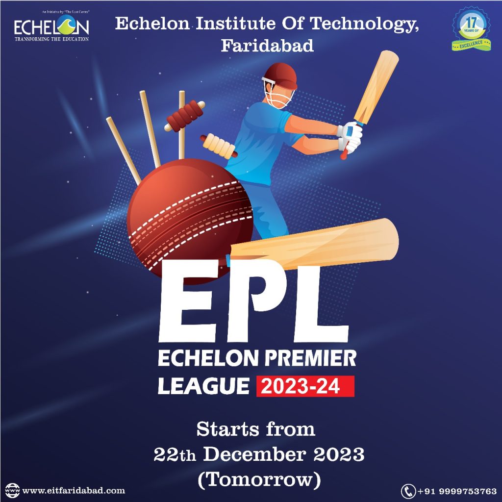 Unveiling the Echelon Premier League: A Grand Inter-School Cricket ...